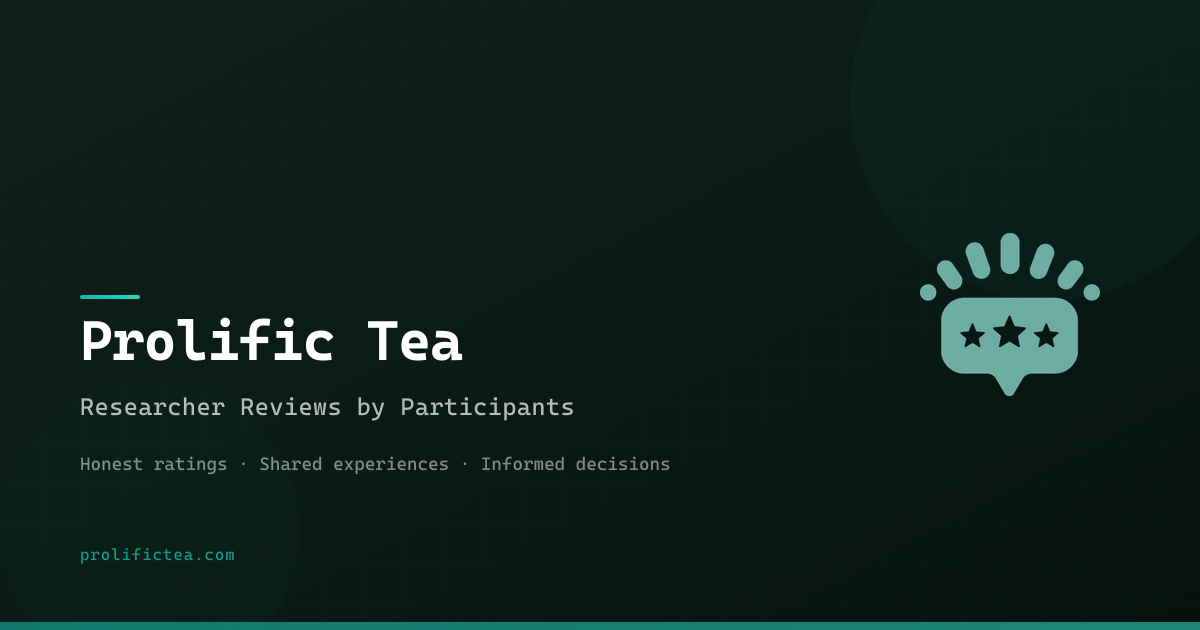 Prolific Active Participant Count & Pool Stats | Prolific Tea